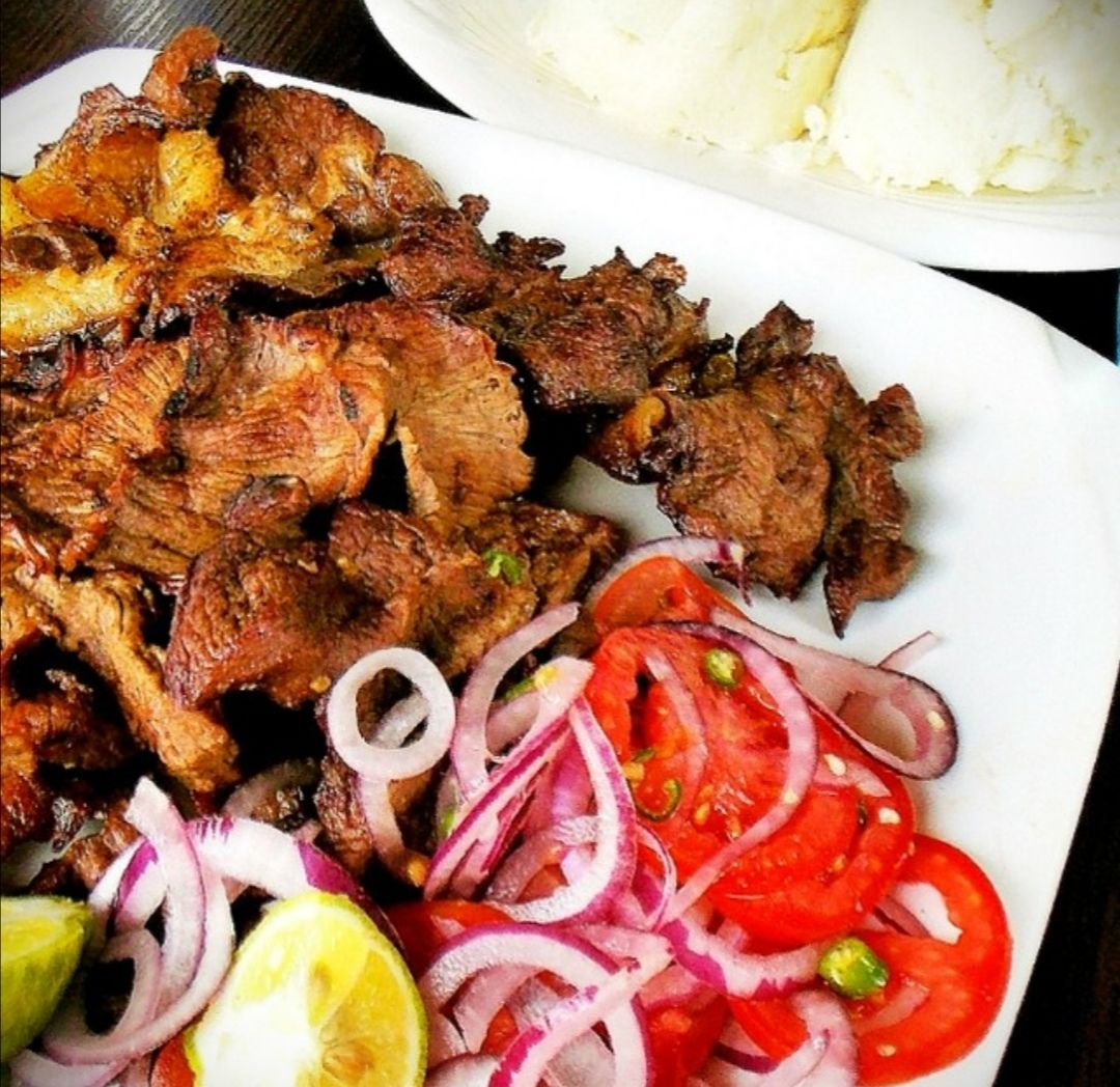 Nyama Choma And Kachumbari